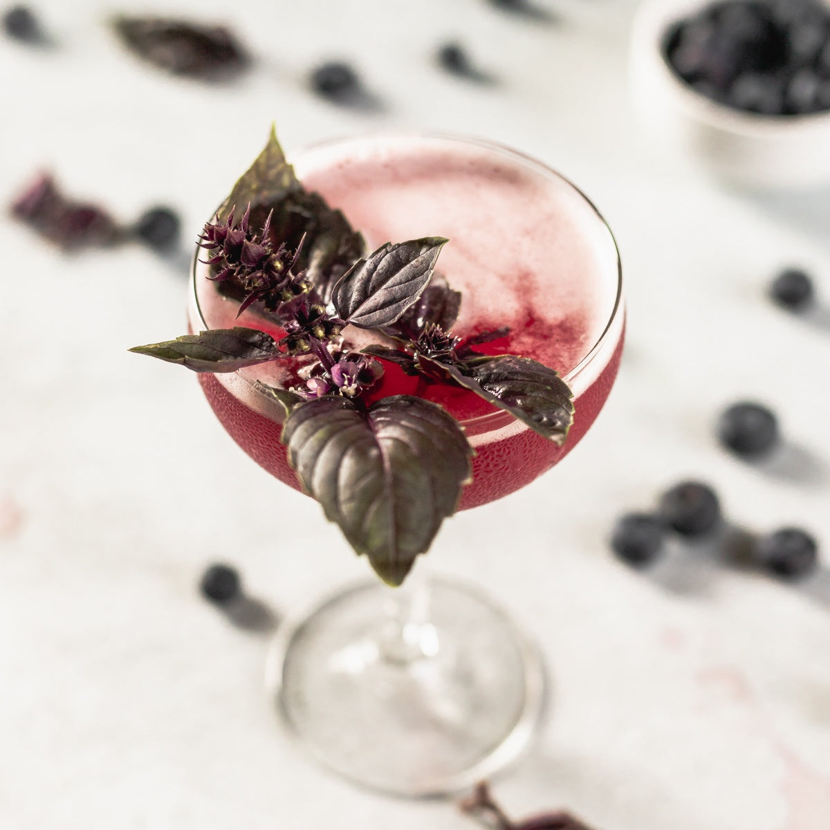 Basil Berry Gin Bliss – Stack & Sprout