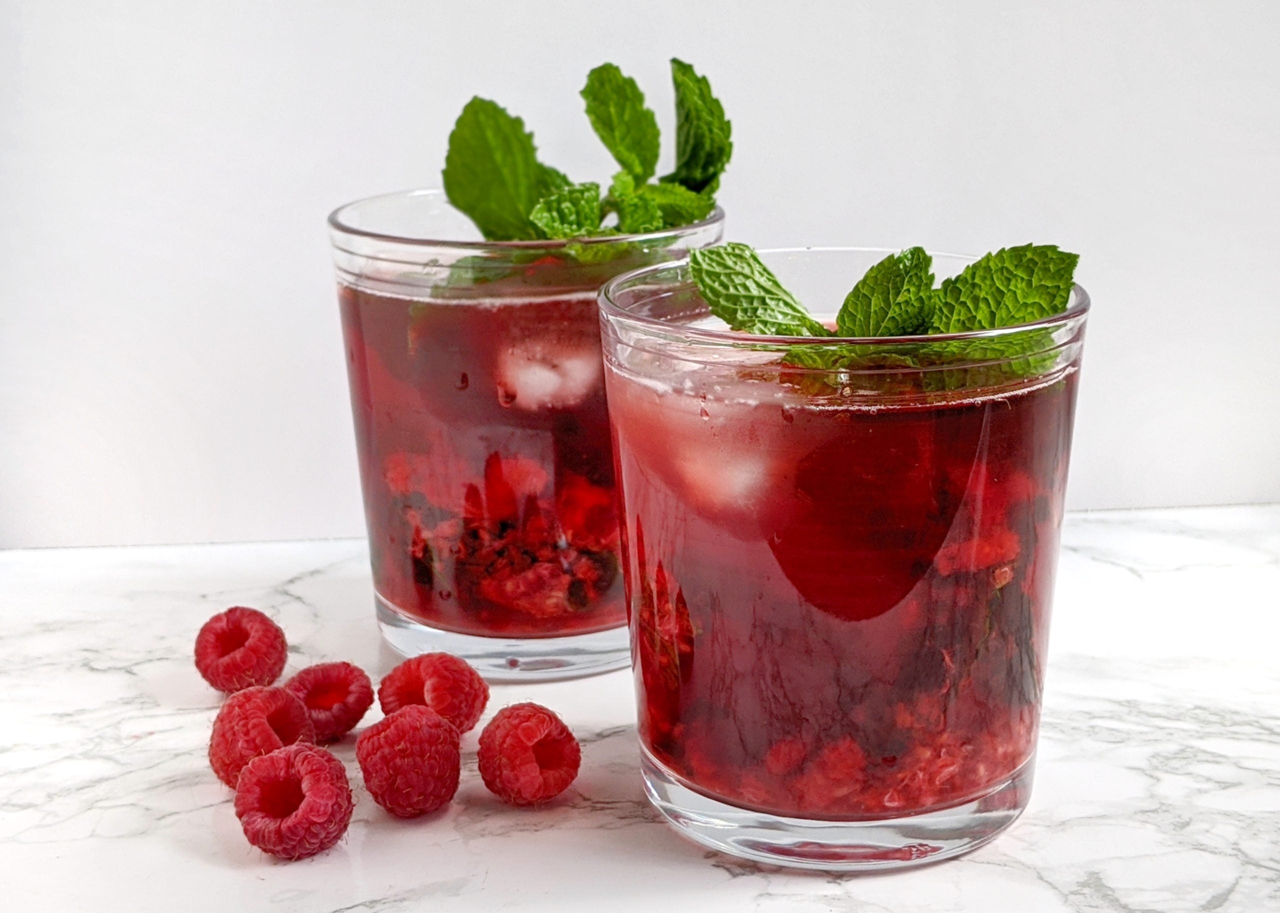 Raspberry Mint Iced Tea – Stack & Sprout