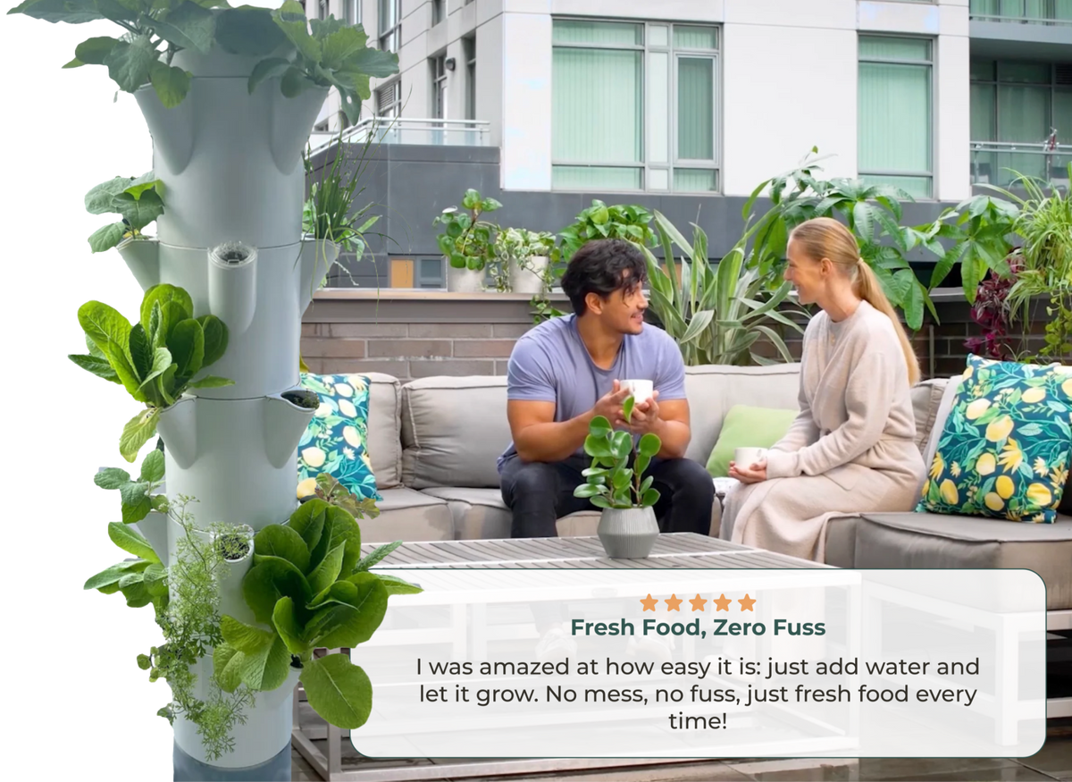 Stack & Sprout: The Vertical Garden Built For Urban Spaces